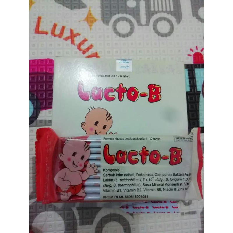 LACTO B 1/4 box (10 sachet) | Shopee Indonesia