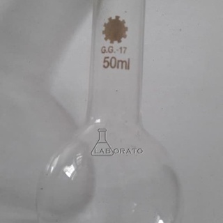 Jual BOILING FLASK / LABU DIDIH 50 ML DASAR BULAT - PQ12RA6 - New Ori ...