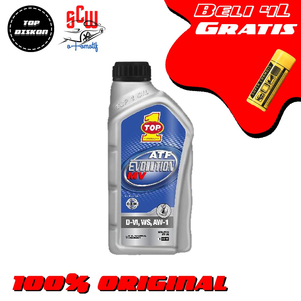 Jual TOP 1 ATF EVOLUTION MV D-VI, WS, AW-1 | 1 Liter | Shopee Indonesia