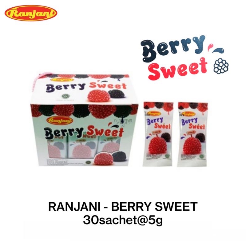 Jual Permen Ranjani Berry Sweet (1 pack isi 30 pcs) | Shopee Indonesia
