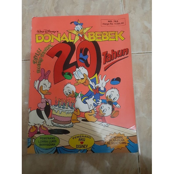 Jual Majalah Donal Bebek Edisi Ulang Tahun 20 Tahun Indonesia|Shopee Indonesia