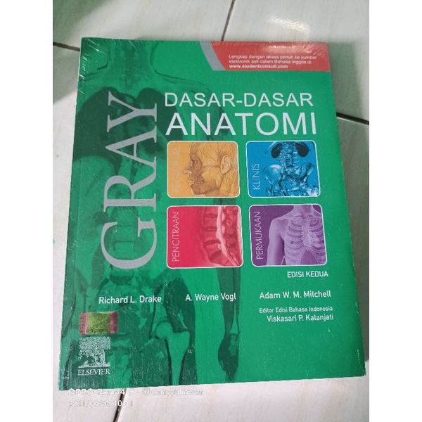 Jual Buku ORI - Buku Dasar-Dasar Anatomi Gray Edisi Kedua Elsevier ...