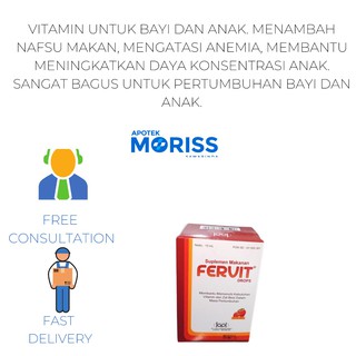 Jual fervit multivitamin drop | Shopee Indonesia