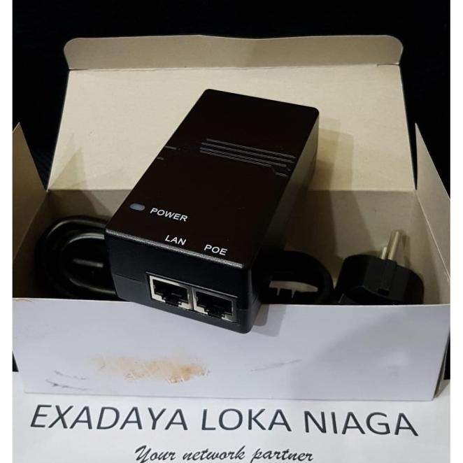 Jual Ruckus Gigabit Poe Injector Power Over Ethernet Adapter 48V 0,5A ...