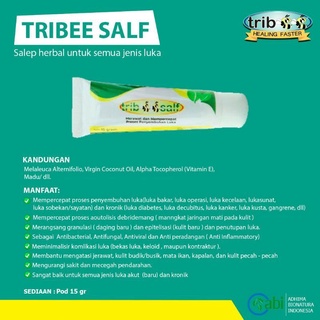 Jual Tribee Salf 15gr - Salep Luka Bakar - Salep Luka Diabetes - Salep ...
