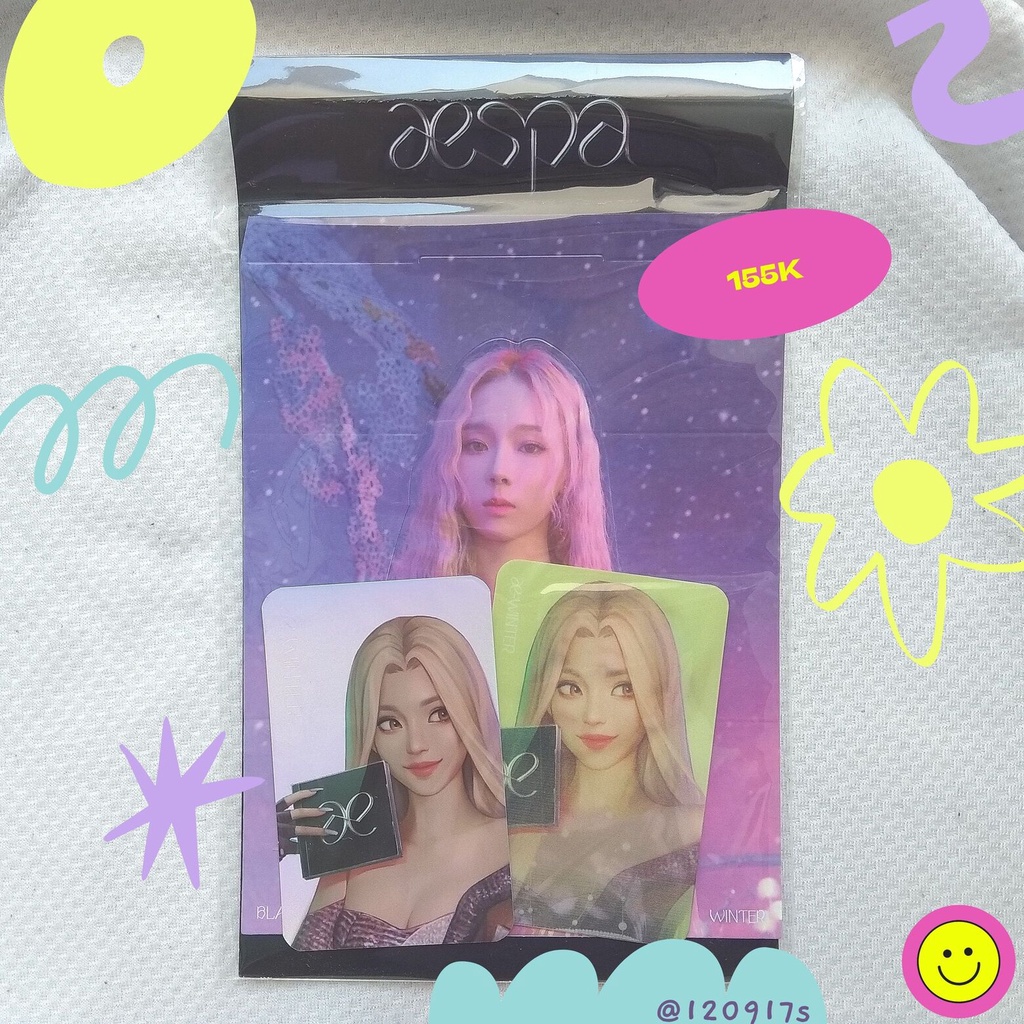 Jual lenti bm black mamba winter aespa - unsealed | Shopee Indonesia