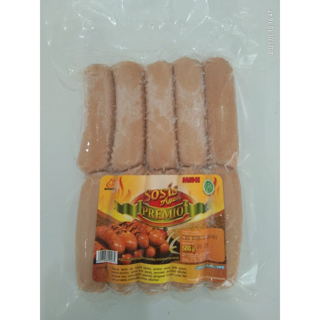 Jual SOSIS AYAM PREMIO MINI ORIGINAL ISI 10 | Shopee Indonesia