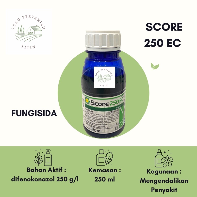 Jual Score 250 EC - 250 ml ( Fungisida ) Pengendali Penyakit Tanaman ...