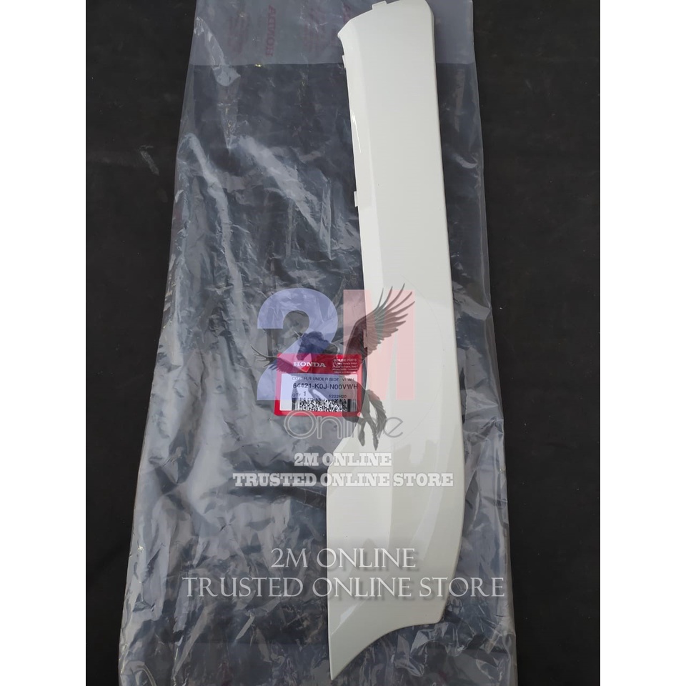 Jual Mdr Cover R Under Side Genio Putih Ori AHM 64421-K0J-N00VWH ...