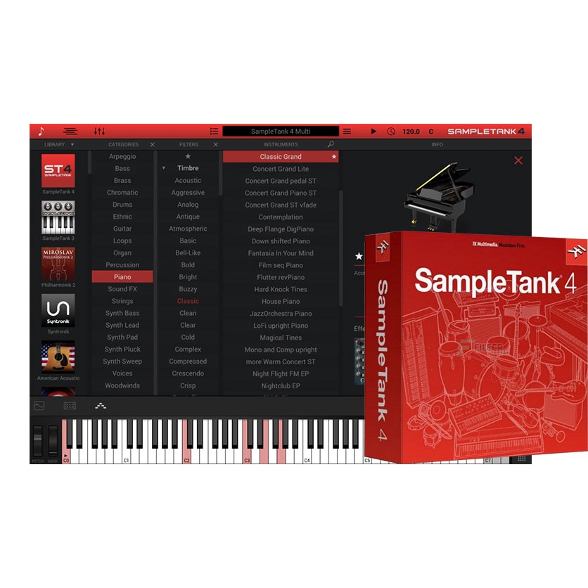 Jual SampleTank v4 VST Plugin sample-based sound workstation music ...