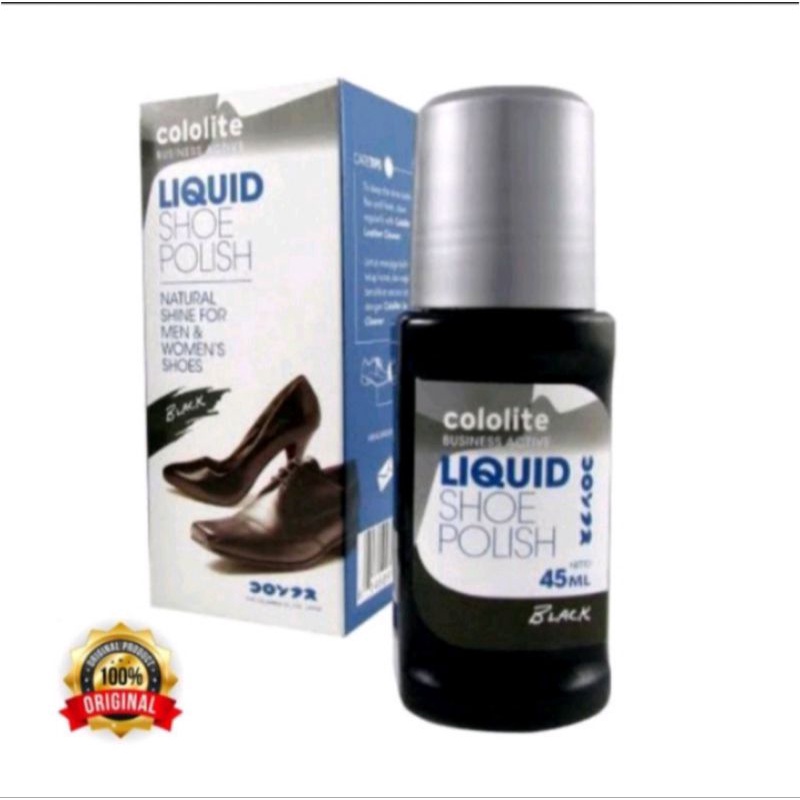 Jual Cololite semir sepatu cair 45ml | Shopee Indonesia