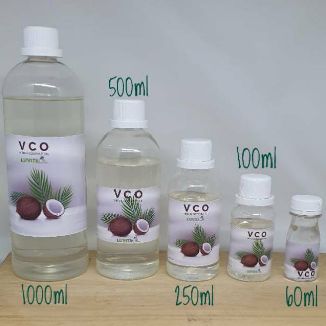 VCO Virgin Coconut Oil 500ml dan 250ml | Shopee Indonesia