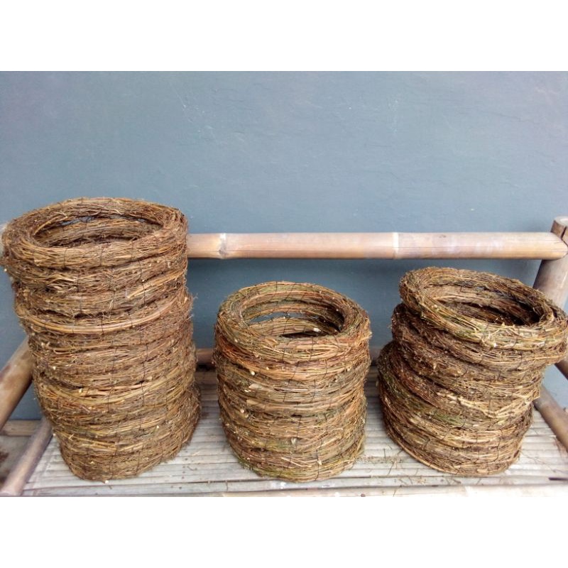 Jual Wreath / ranting lingkaran / ring ranting/akar lingkaran diameter ...