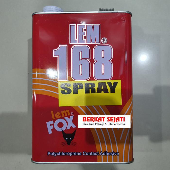 Jual Lem Kuning SPRAY Fox 168 Lem Fox 168 SPRAY Hpl Kayu Kulit Karpet ...
