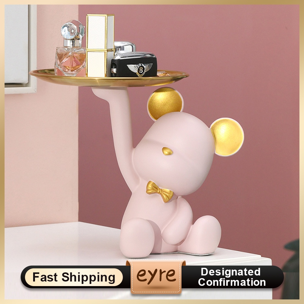 Jual Eyre Meja Nordic Bear Nampan Penyimpanan Kreatif Patung-patung ...