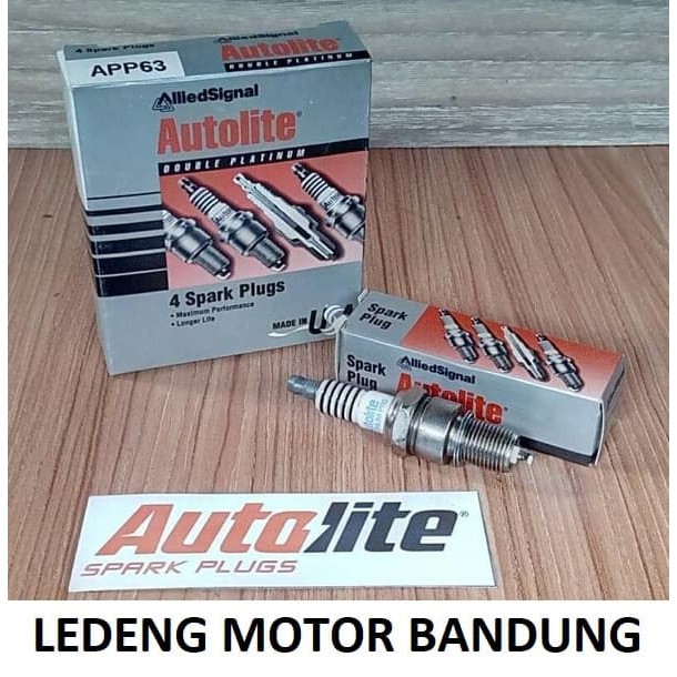 Jual Busi Autolite APP63 Double Platinum Harley Ducati Ninja-R 2T ...