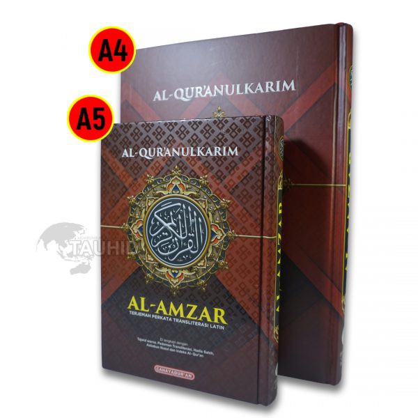 Jual Al Qur'an Terjemah Per Kata - Quran Latin - Al Amzar A4 Besar - Best Seller - 100% Asli ...