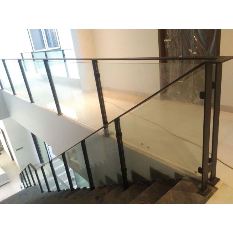 Jual railing tangga besi kaca | Shopee Indonesia