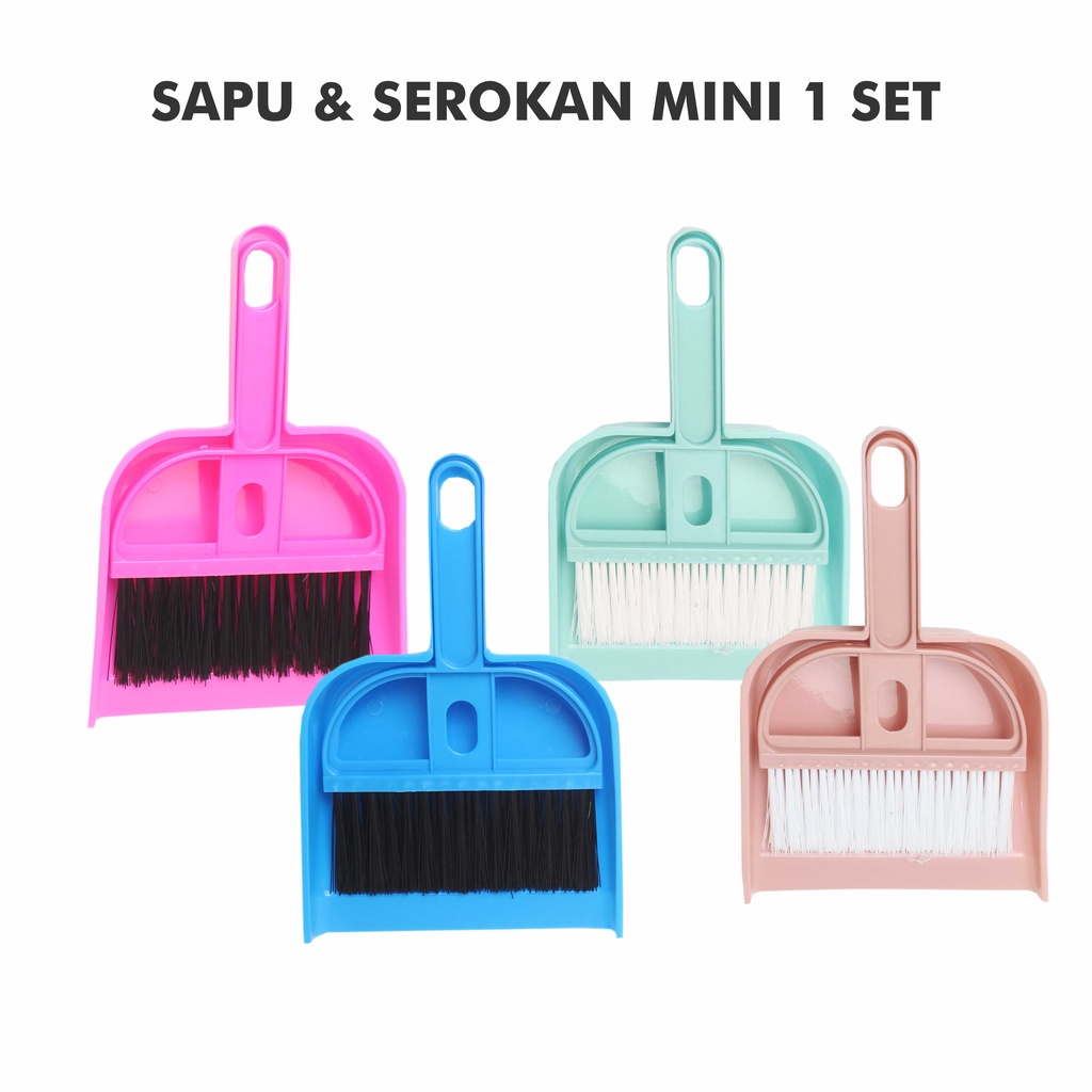 Jual Sapu Set Perawatan Rumah Sapu Pengki Mini Serokan Debu Mobil ...