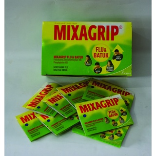 Jual Mixagrip Flu & Batuk Tablet (Obat Batuk, Flu, Demam, Hidung ...