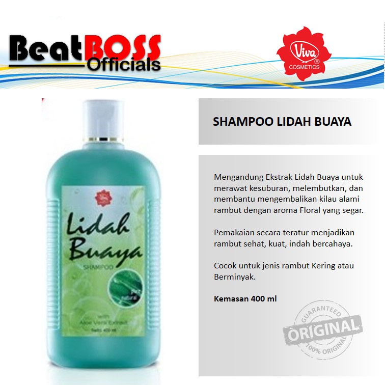Jual VIVA SHAMPOO LIDAH BUAYA 400 ML | Shopee Indonesia