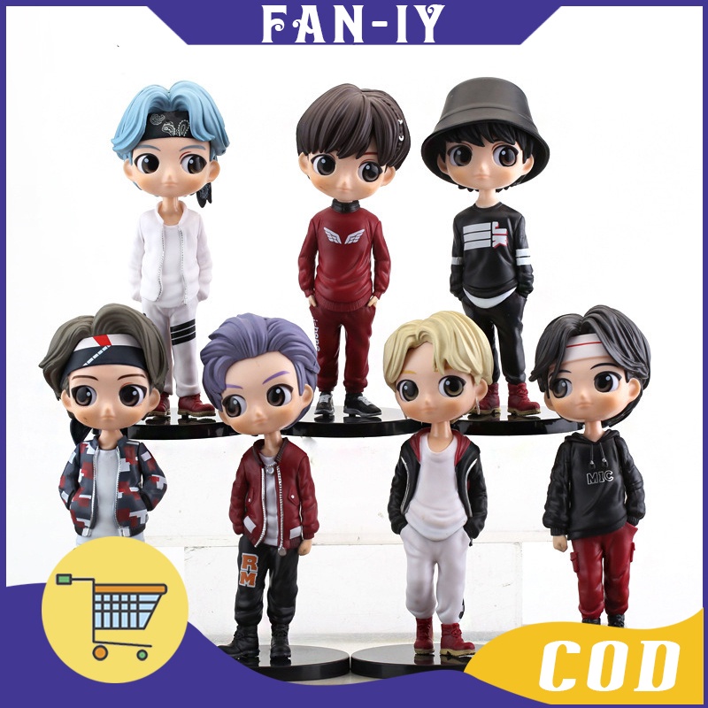 Jual BTS Action Figure V / Jimin / Suga / Jk / 15CM Dekorasi Meja ...