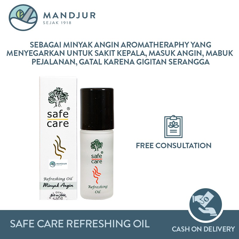 Safe Care Minyak Angin Aromatherapy Refreshing Oil 30 ML | Shopee Indonesia