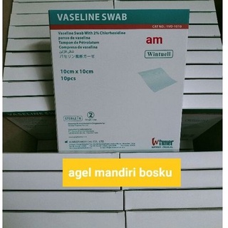 Jual Vaseline Swab 10cm X 10cm Seperti Supratu Lomatul Sofratulle ...