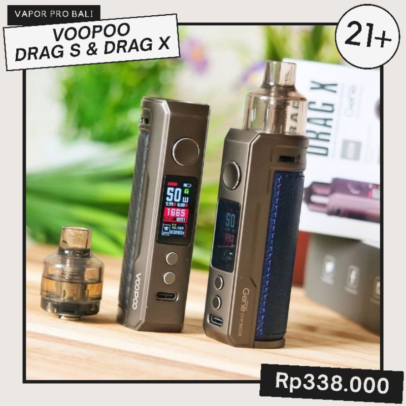 Jual Voopoo Drag S & Drag X Kit Authentic | Shopee Indonesia
