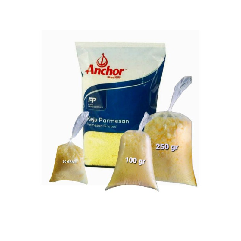 Jual KEJU PARMESAN BUBUK ANCHOR/GRATED PARMESAN ANCHOR 50GR,100GR,250GR ...