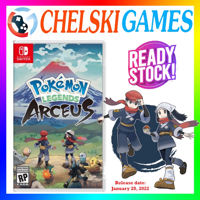 Jual Nintendo Switch Pokemon Legends Arceus / Pokemon Legend Arceus ...