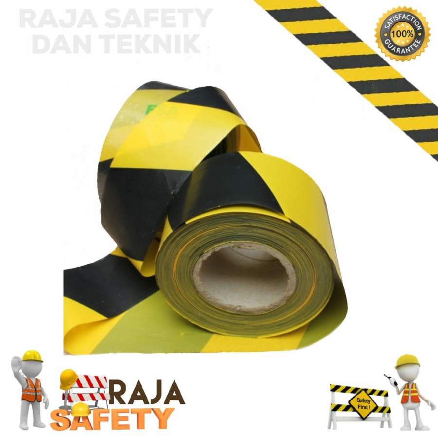Jual Safety Line Garis Police Line Barricade Tape 2"x300m | Shopee ...