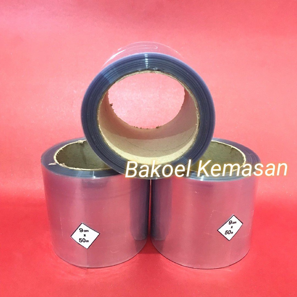 Jual Plastik Segel 9cm x 50m Shrink Film Tutup Botol Luar Kemasan 9cm ...