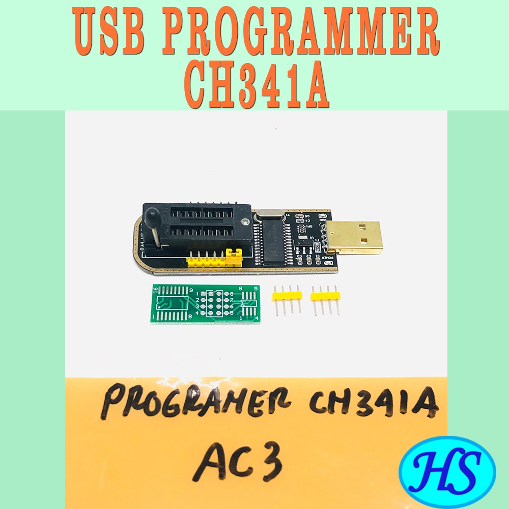Alat Flash bios IC CH341A CH341 Pro USB Programmer 24XX 25XX memory eprom TV Laptop DVD Receiver ...