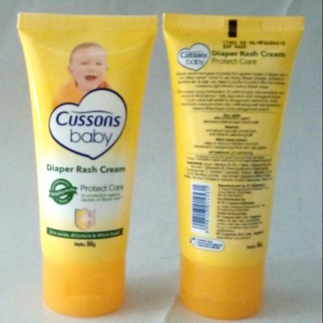 Jual Cussons Diaper Rash Cream 50g krem pencegah ruam popok | Shopee ...