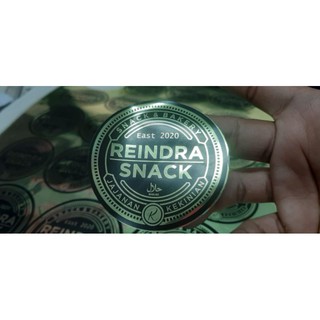 Jual CETAK STIKER GOLD EMAS / PRINT LABEL KEMASAN / STICKER EMAS ...