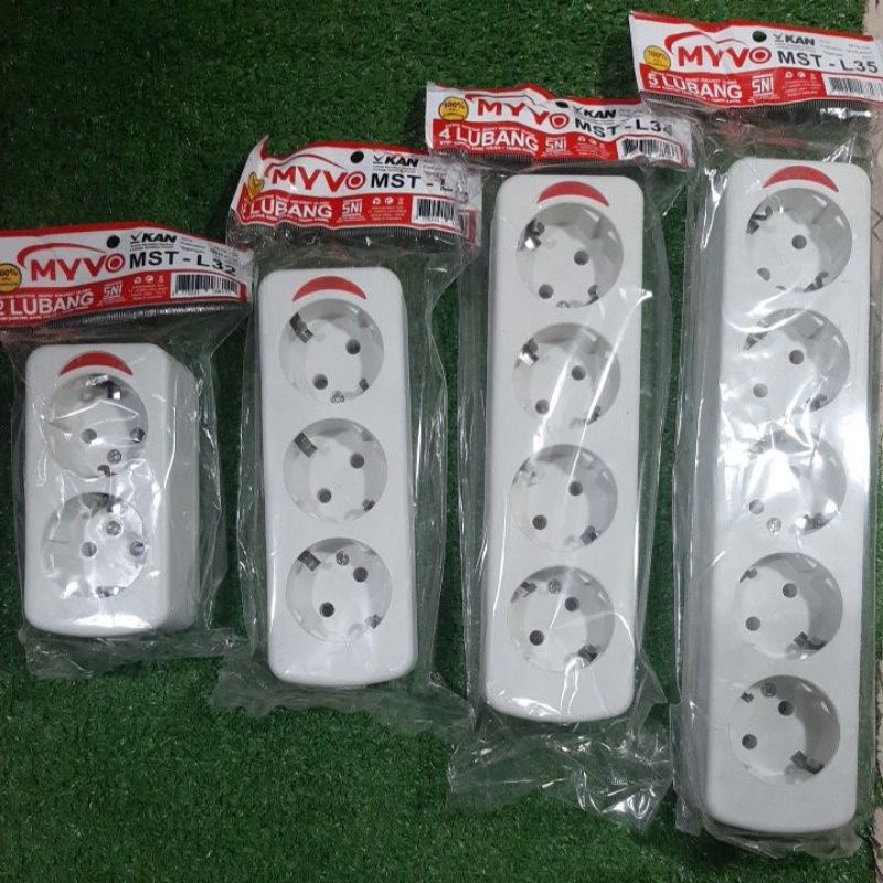 Jual Terminal Kuningan / Stop kontak MYVO 2Lb - 3Lb - 4Lb - 5Lb | Shopee Indonesia