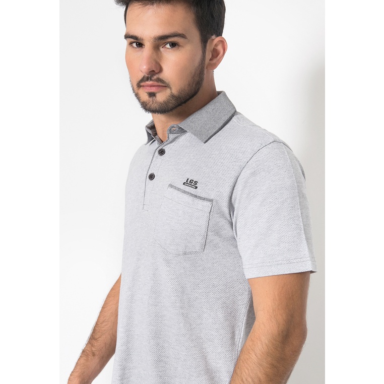 Jual LGS - Kaos Polo Casual - Motif Polos - Kantong Kancing - CTS.225 ...