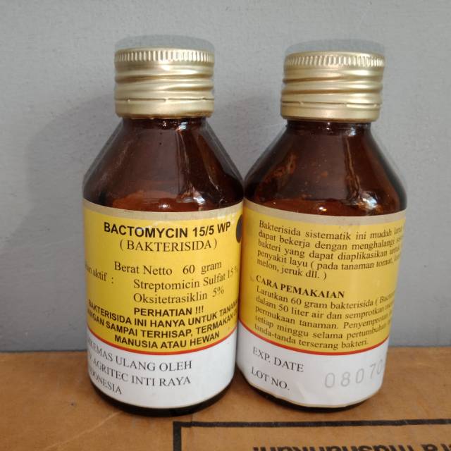 Jual Bakterisida bactomycin 15/5WP 60gr | Shopee Indonesia