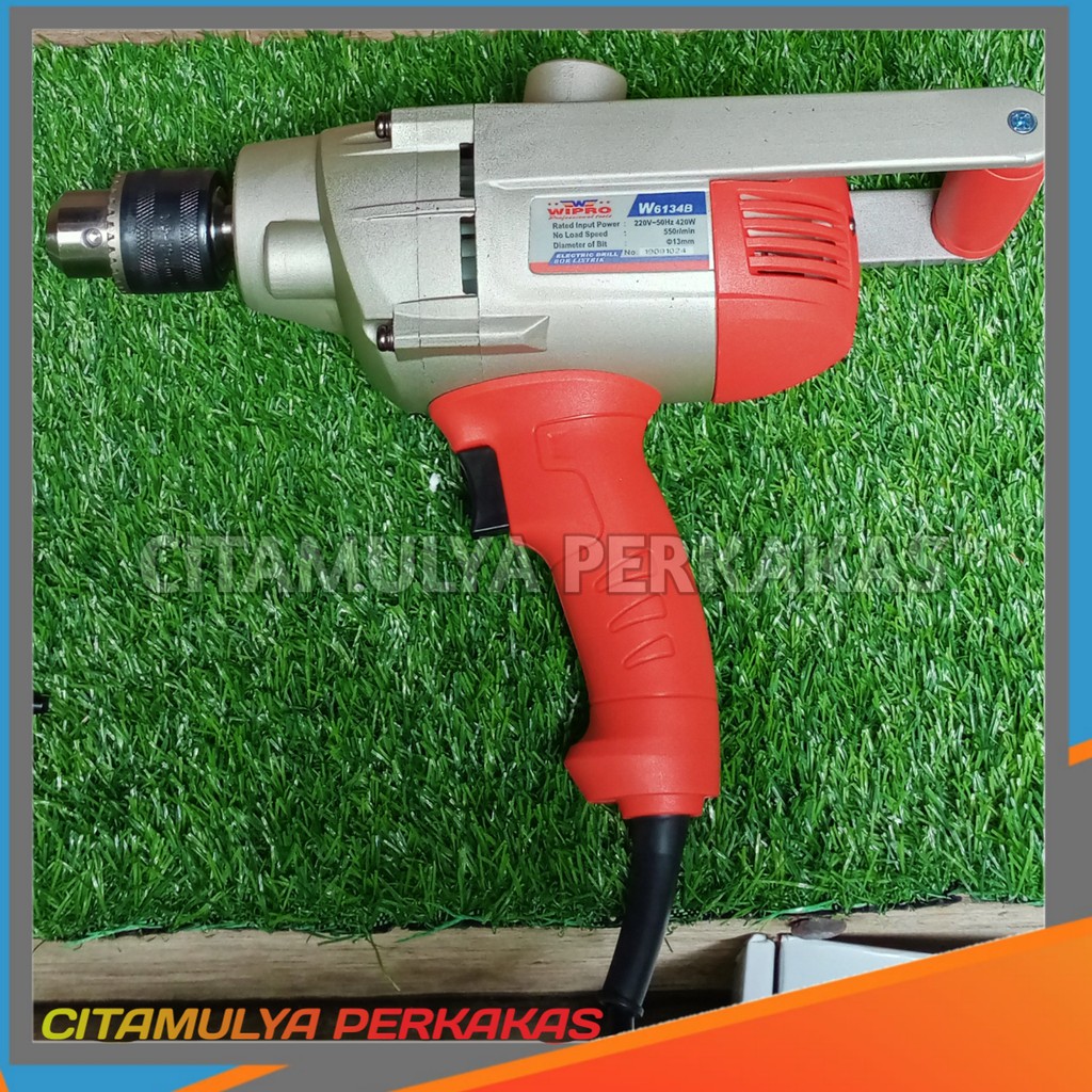 Jual Mesin Bor Listrik Bodi Besi Wipro W6134B | Shopee Indonesia
