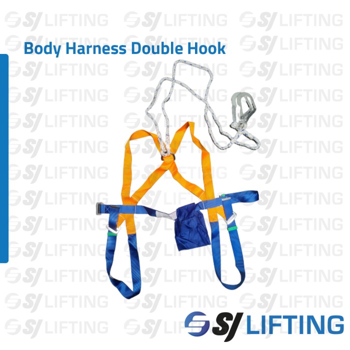 Jual Body Harness Double Hook Besar Indonesia|Shopee Indonesia