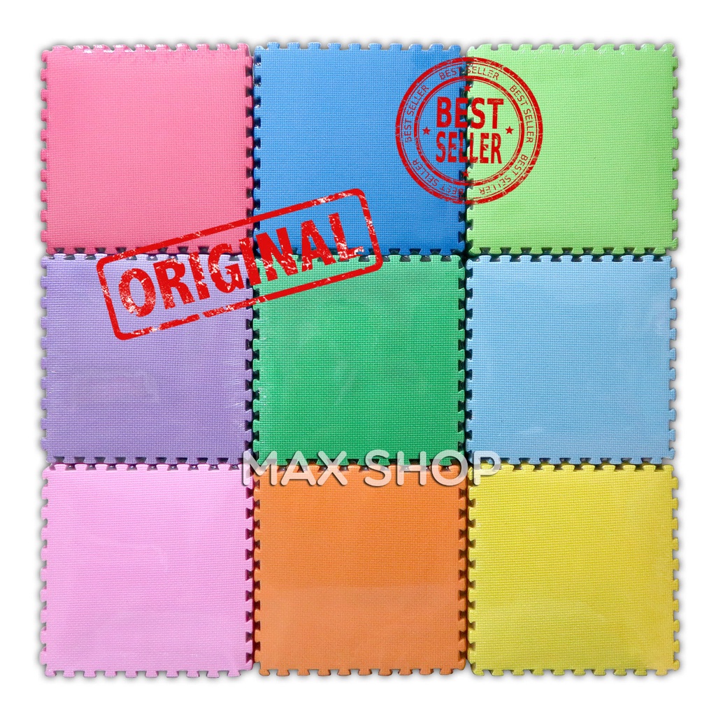 Jual Karpet Puzzle Lantai Evamat Polos - Alas Bermain Anak Murah ...