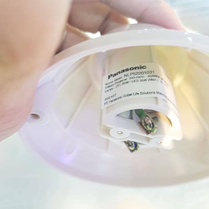 Jual Gilaa!!! Panasonic Nlp522021 031 Fitting Plafon E27 Sale ...