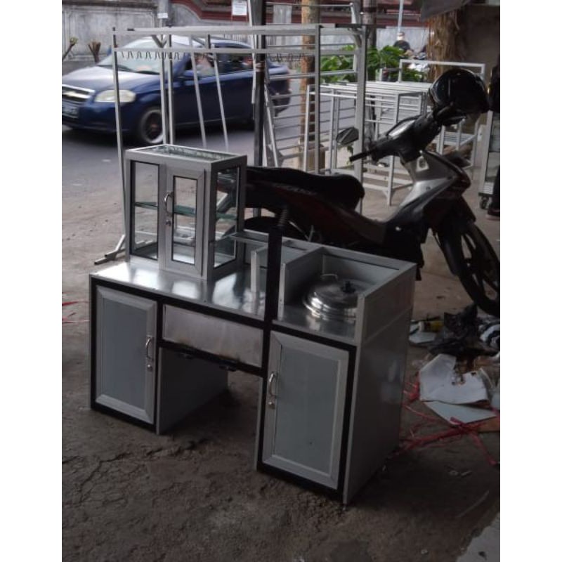 Jual rombong jualan praktis untuk di atas speda motor | Shopee Indonesia