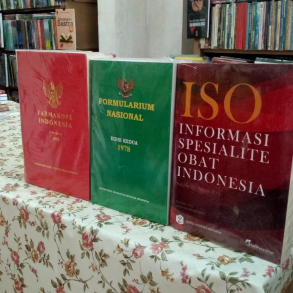 Jual Buku Kedokteran Farmakope 3 ISO Fornas tiga buku | Shopee Indonesia