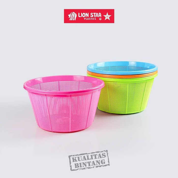Jual Lion Star BW-3 Basket B-2 Keranjang Bakul Nasi Plastik Beras Wadah ...