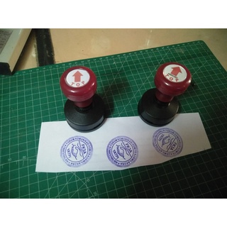 Jual STEMPEL FLASH BULAT 4.5CM, STEMPEL CUSTOM, STEMPEL OTOMATIS, STEMPEL TTD | Shopee Indonesia