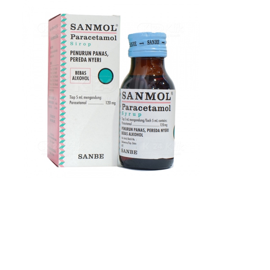 Jual Sanmol paracetamol cair Sirup 60ml | Shopee Indonesia