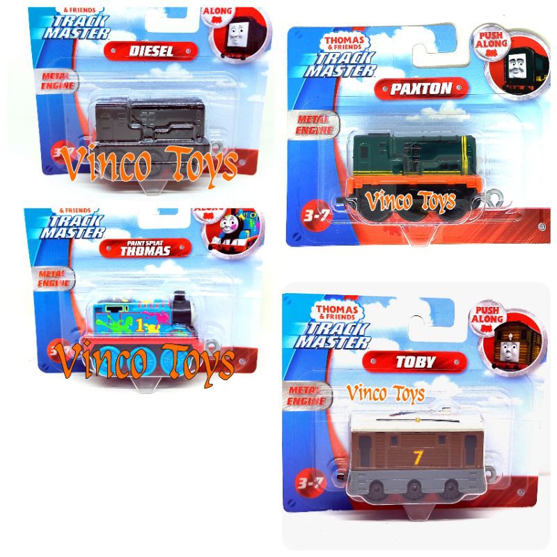 Jual Thomas and Friends TRACK MASTER DIESEL, Paxton Toby Thomas Paint Splat limited edition ...