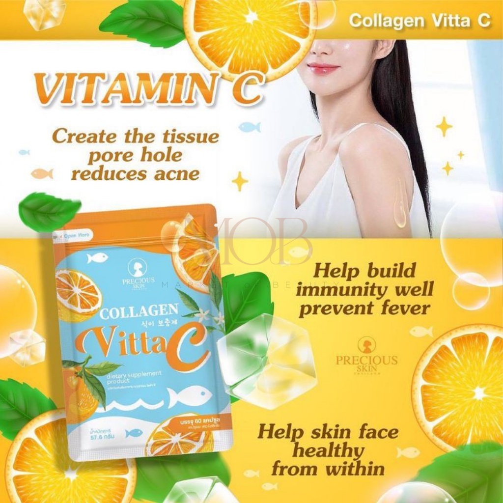 Jual PRECIOUS SKIN - COLLAGEN VITTAC - 60 KAPSUL - DIETARY SUPPLEMENT ...